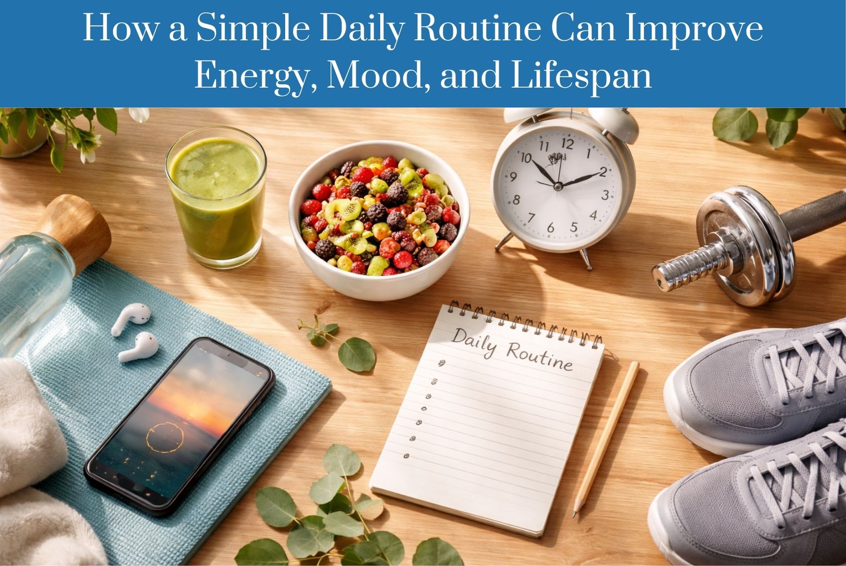 How a Simple Daily Routine Can Improve Energy, Mood, and Lifespan ...